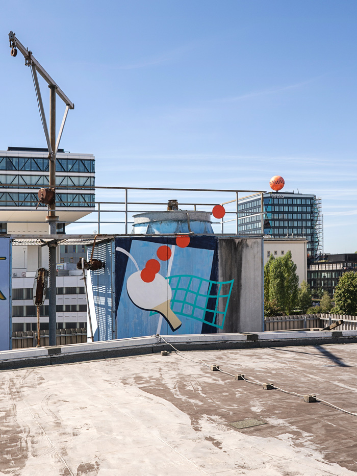 MIRIAM GANSER — Ping Pong | Mural Installation
